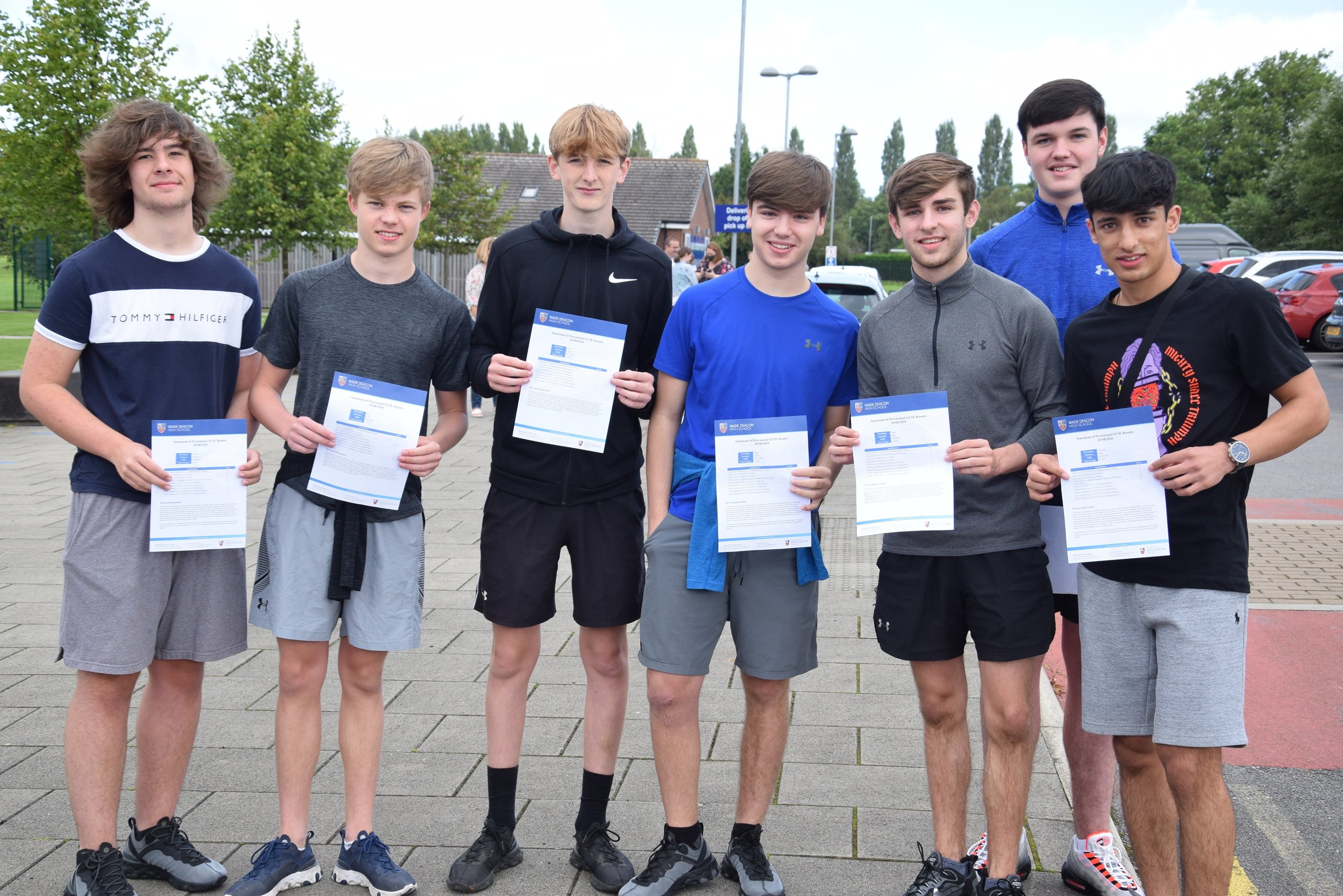 Wade Deacon High School - GCSE Exam Celebrations