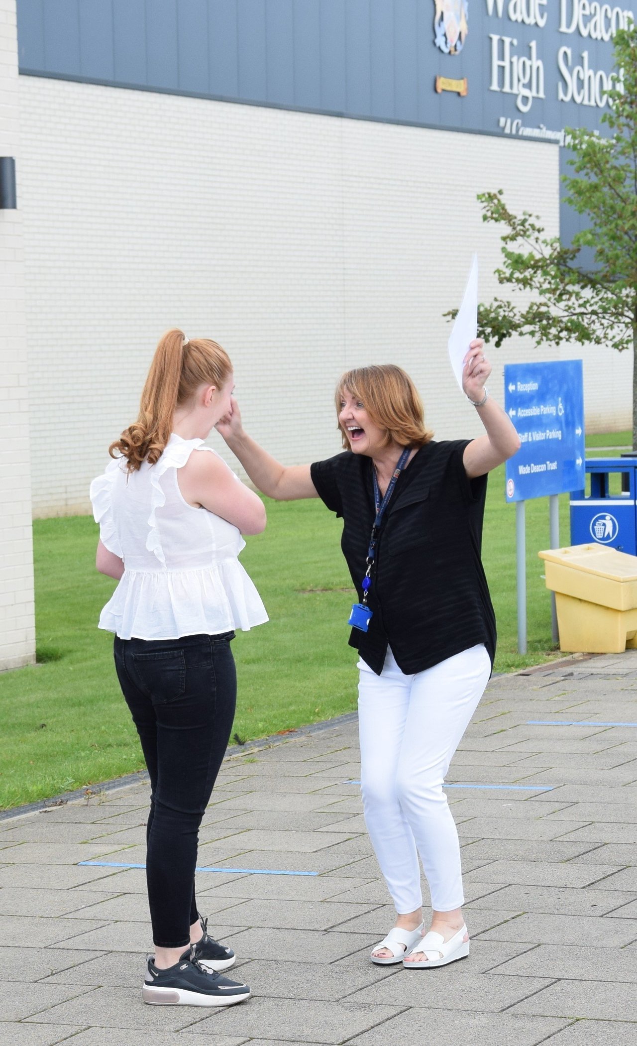 Wade Deacon High School - GCSE Exam Celebrations