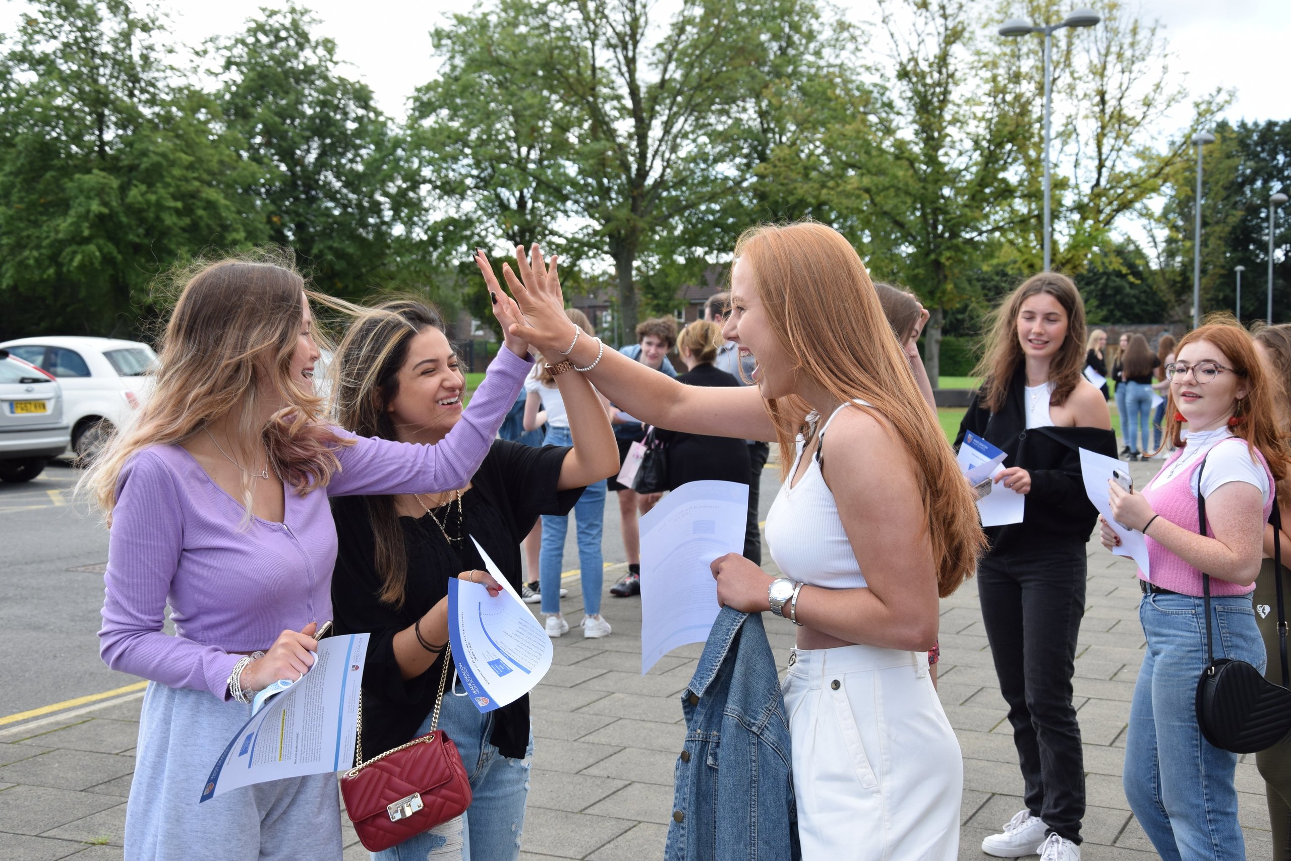 Wade Deacon High School - GCSE Exam Celebrations