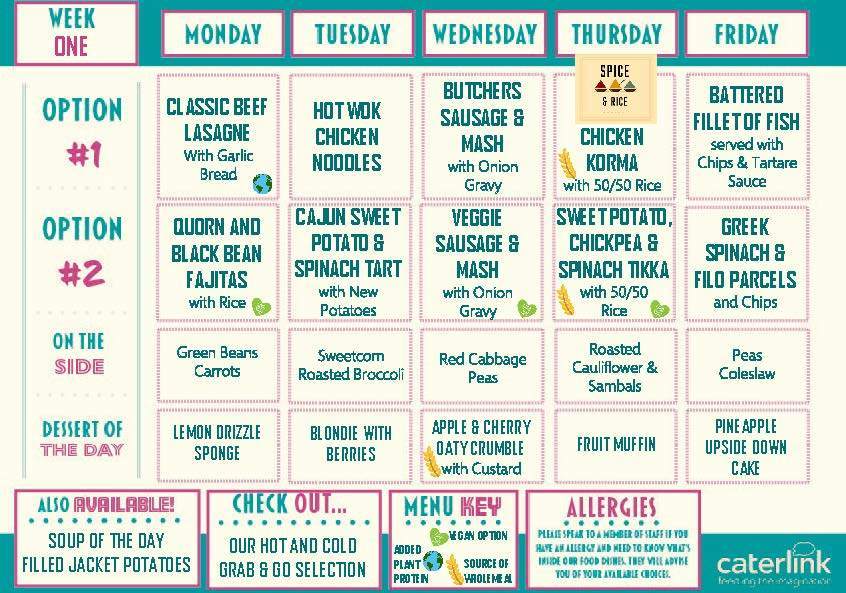 Wade Deacon High School - Restaurant & Menu